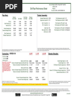 Drill Pipe Data & Performance Sheet: 5" 19.50# S-135 R2 NC50 (4-1/2 IF) | PDF | Pipe (Fluid ...