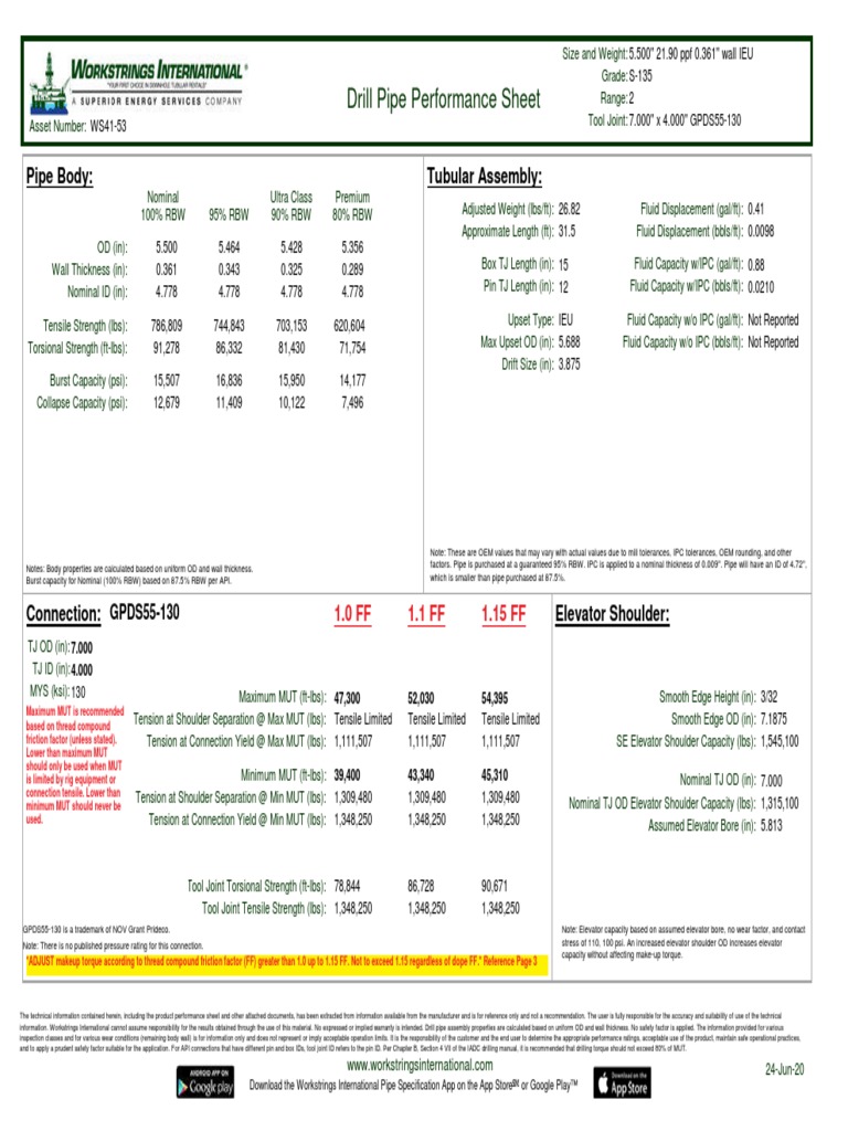 WS41-53 DPPS | PDF | Pipe (Fluid Conveyance) | Mobile App