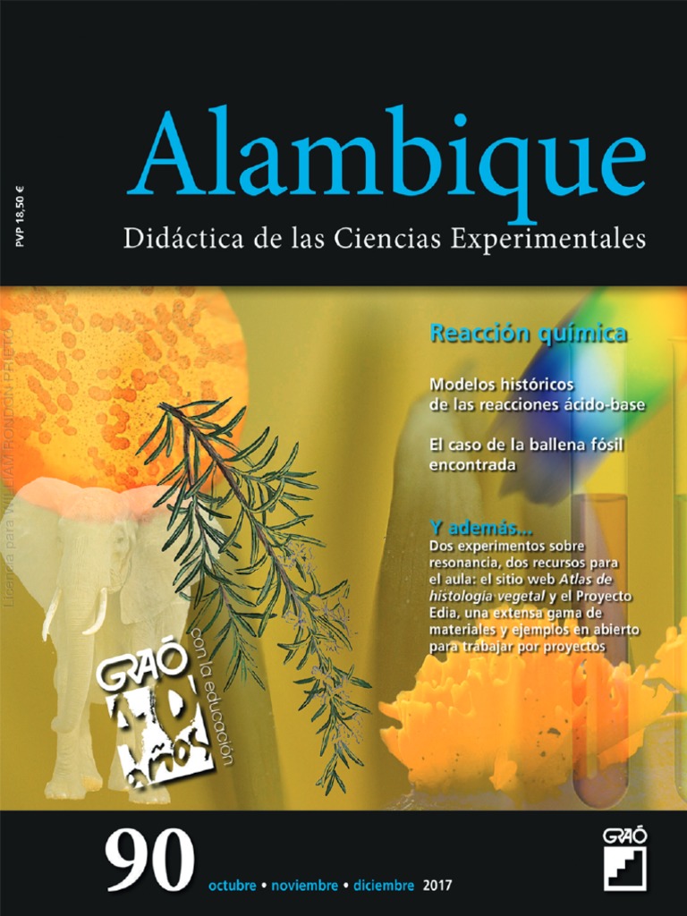 Alambique 90 RX Quìmica y Modelos, Aci-Base Velocidad Reaccion Qca | PDF