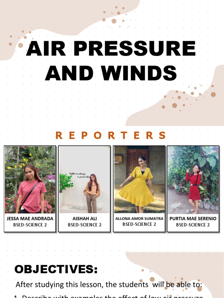 Air Pressure and Winds | PDF | Atmosphere Of Earth | Cyclone