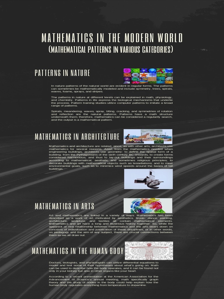 INFOGRAPHICS | PDF | Pattern | Mathematics