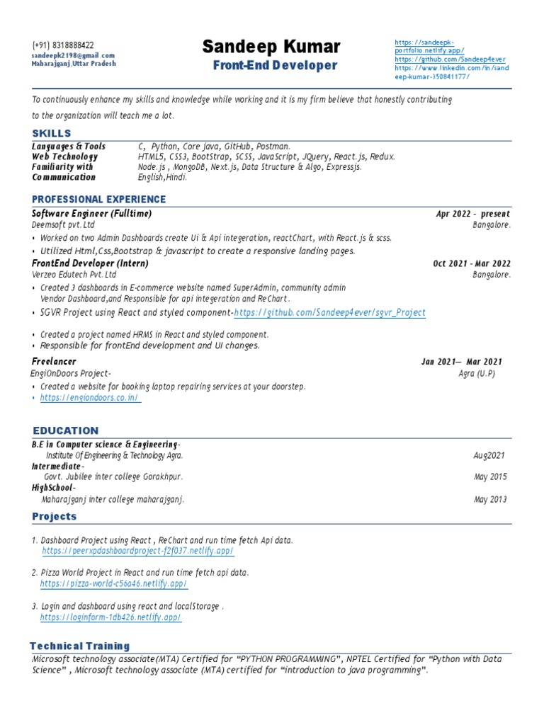 Iimjobs Sandeep Kumar | Download Free PDF | Bootstrap (Front End Framework) | Software