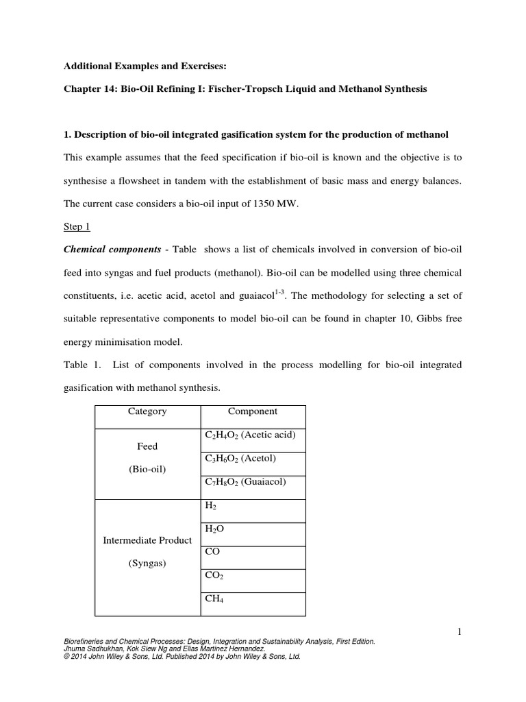Chapter 14 | PDF | Gasification | Chemical Reactor