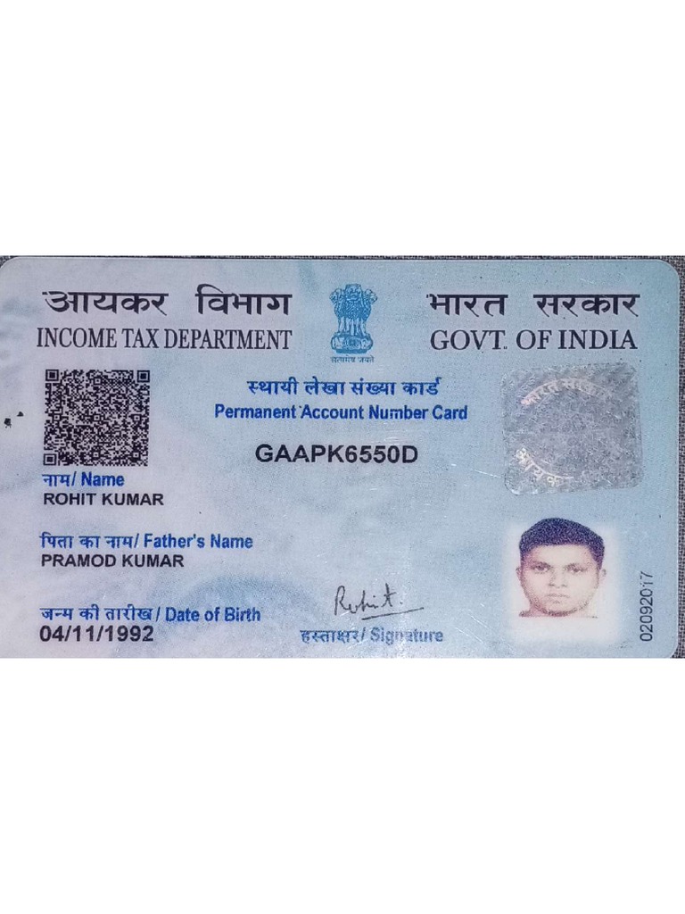 Pan Card | PDF