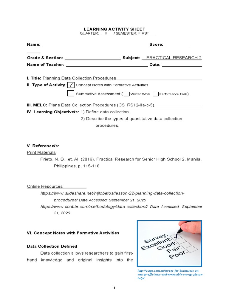 LAS 3 PR2 Quarter 2 Week 4 | PDF | Survey Methodology | Questionnaire