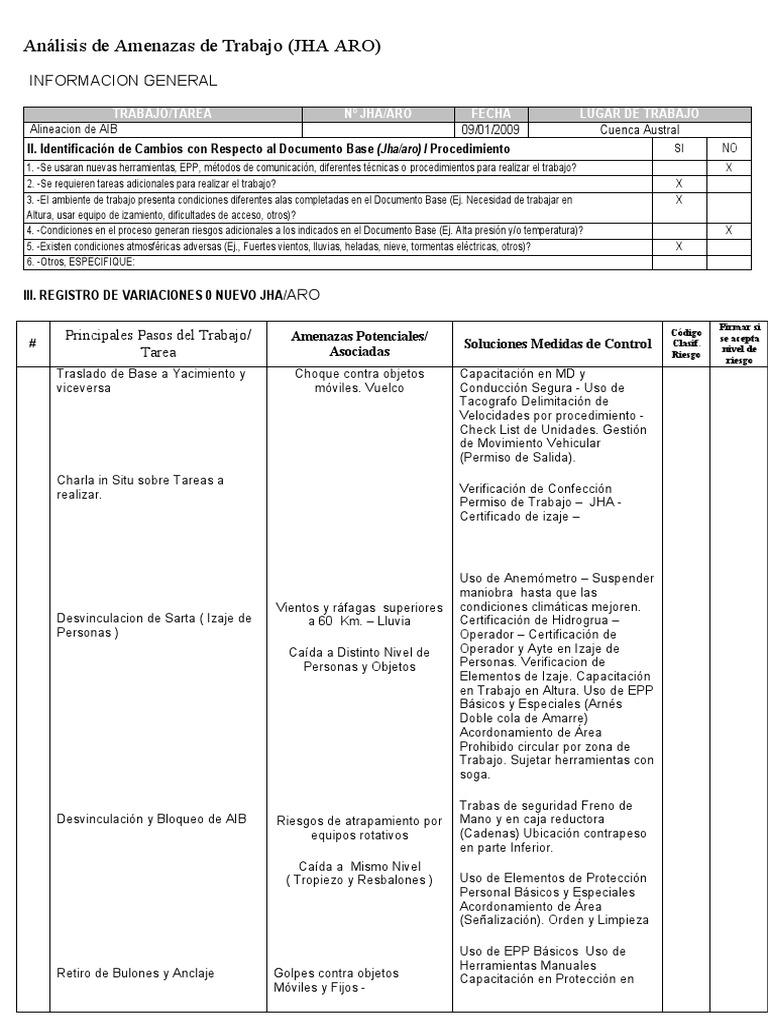 Aro Alineacion de AIB | PDF | Geografía Física