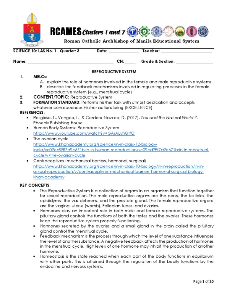 Science 10 Q3 LAS | PDF