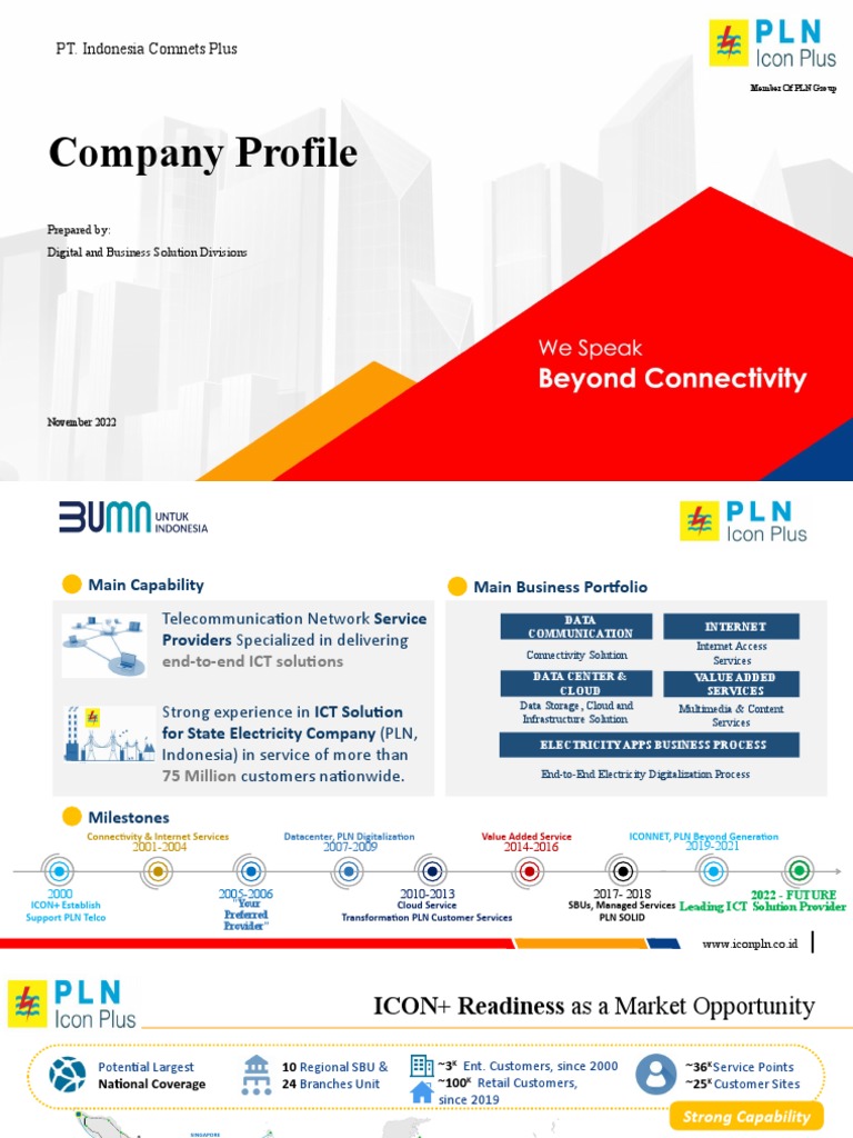 Company Profile ICON+ - 2022 - MSF 2022 | PDF | Internet | Mobile App