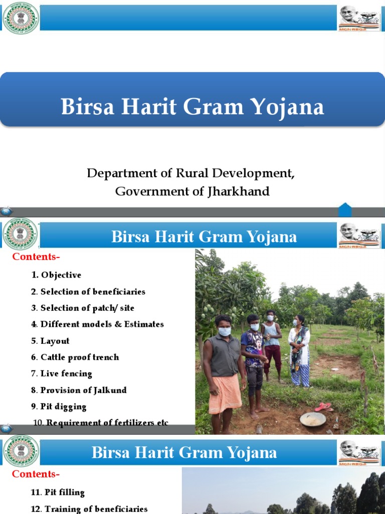 BHGY Jharkhand | PDF | Soil | Trees