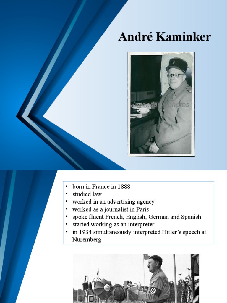 Andre Kaminker | PDF