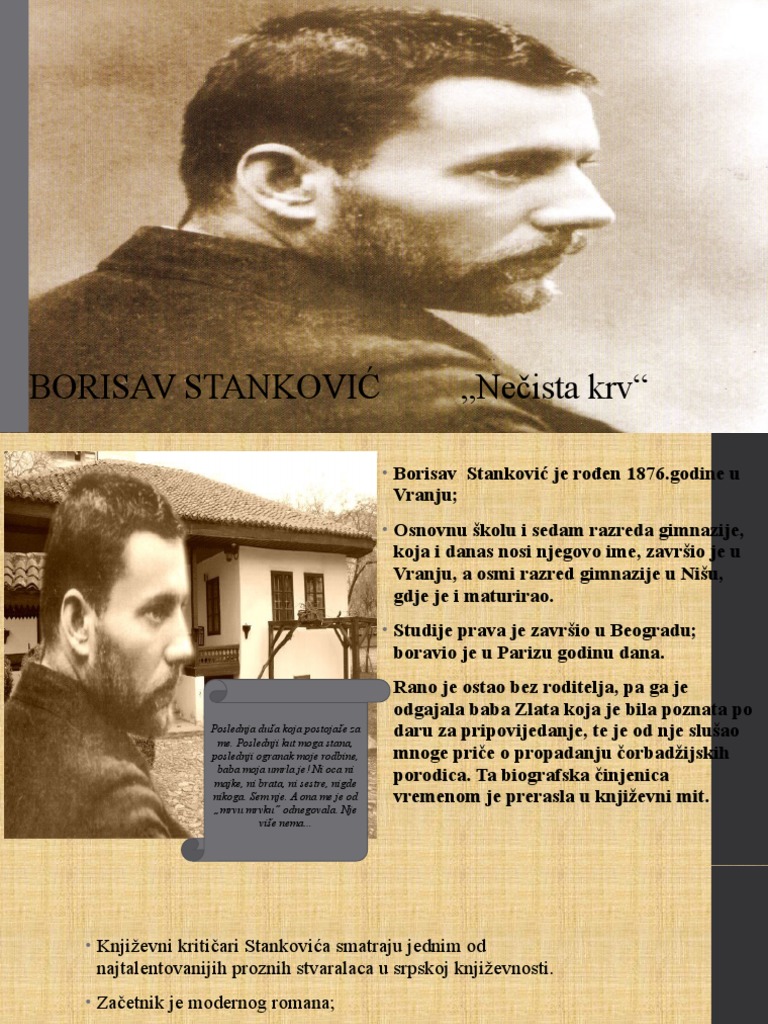 BORISAV STANKOVIÄ | PDF