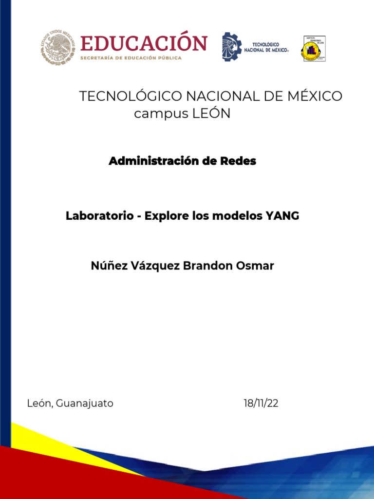 Explorar modelos YANG con pyang | PDF | Archivo de computadora ...