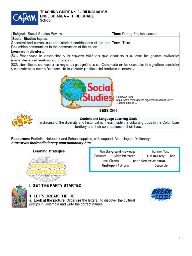 G.E No.3 - BILING - ISMO - 3 - 2022 | PDF | Colombia | Cognitive Science