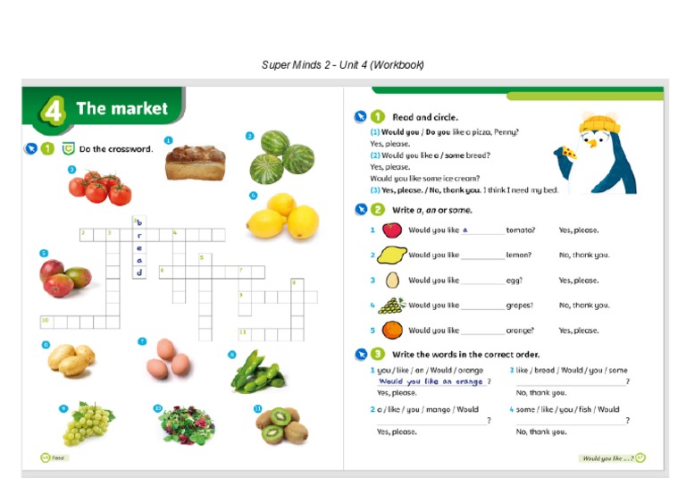 Super Minds 2 - Unit 4 (Workbook) - 1 | PDF