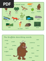Gruffalo Characters Activity Sheet | PDF | Nature