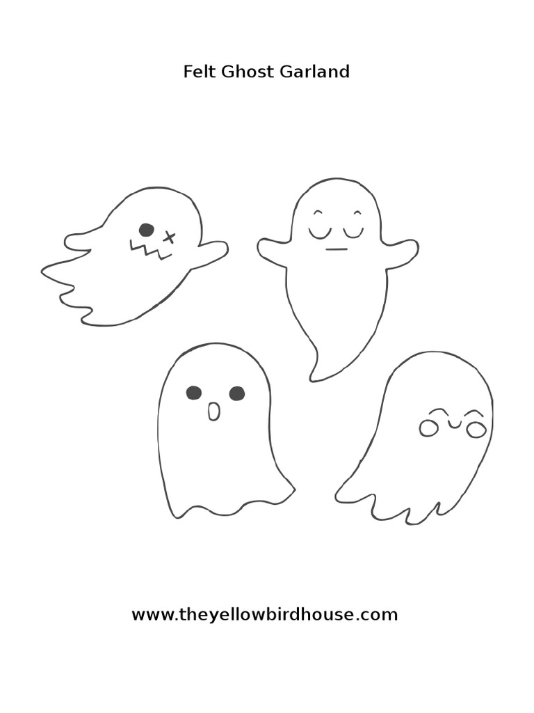 Ghost Garland Pattern | PDF