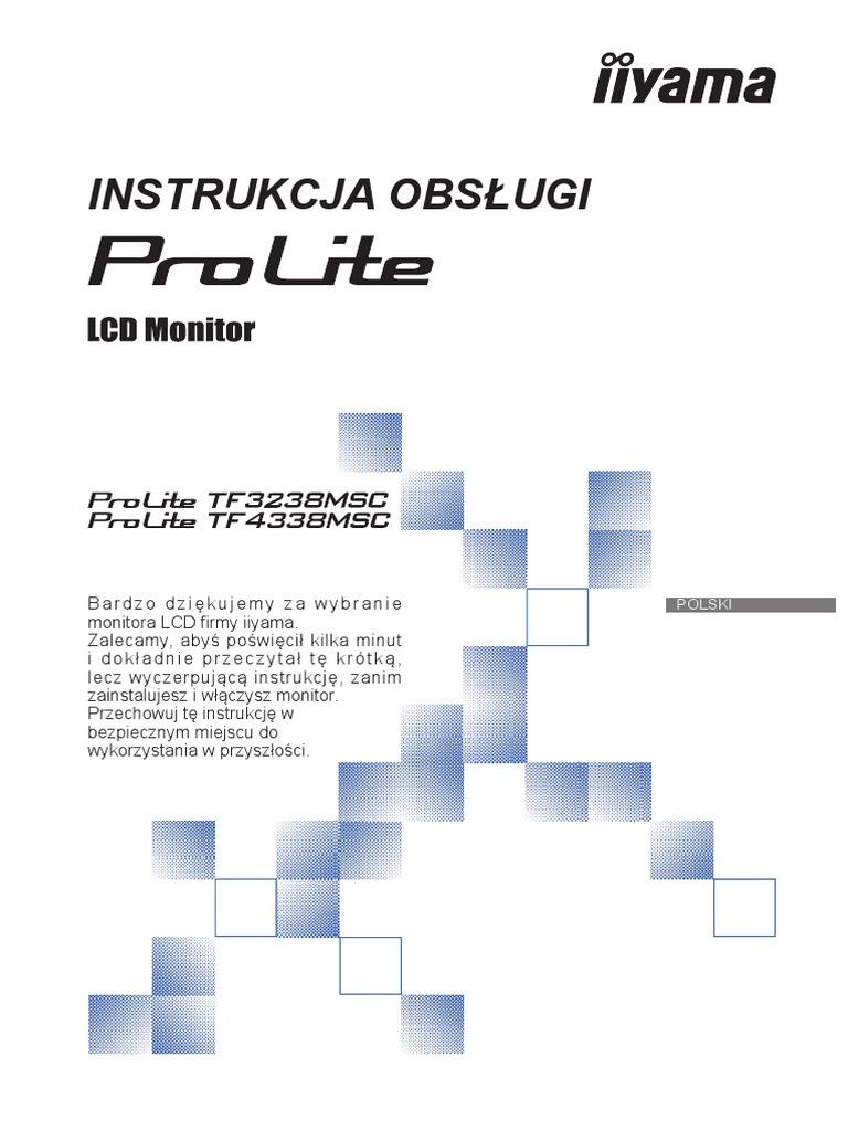 TF32 4338MSC Usermanual PL RevF | PDF