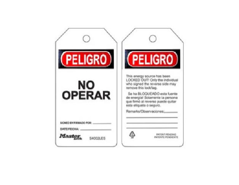 Tarjeta Candado | PDF