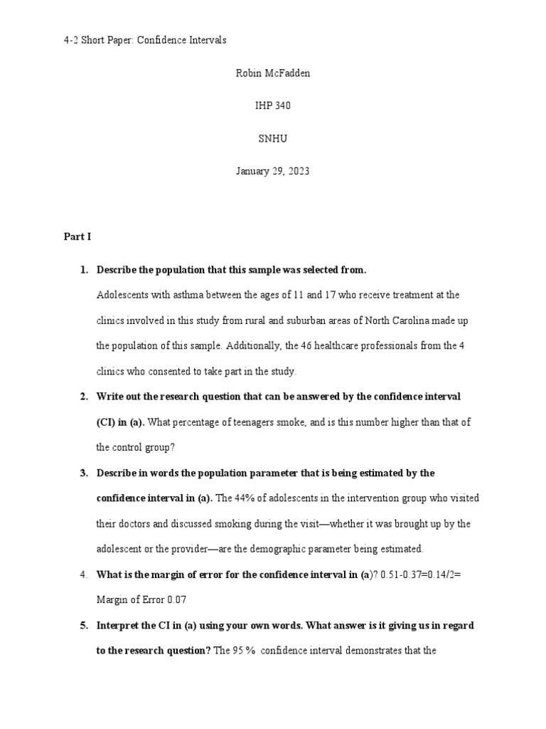 IHP 340 Mod 4 Short Paper | PDF