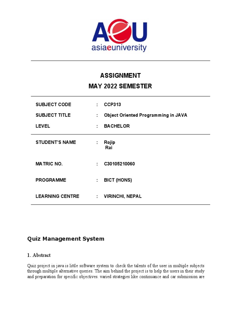 Project Proposal | PDF | User (Computing) | Java (Programming Language)