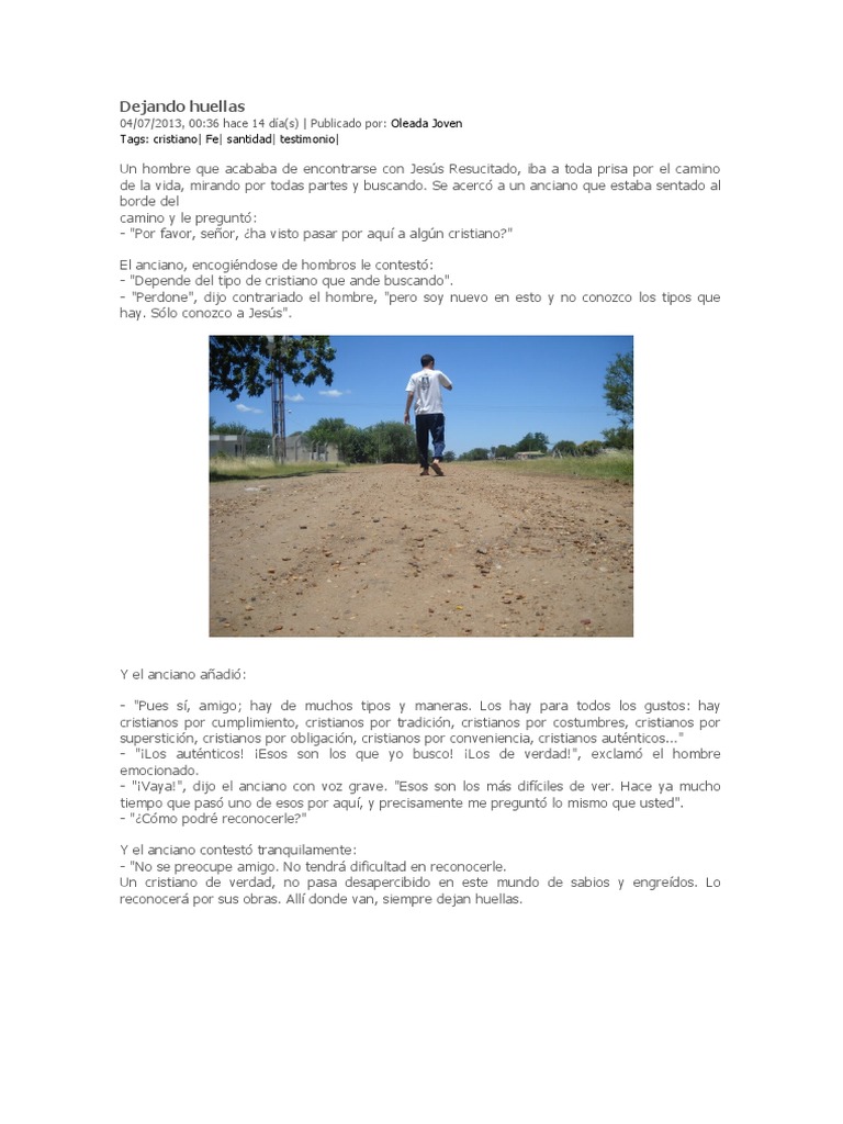 Dejando Huellas | PDF