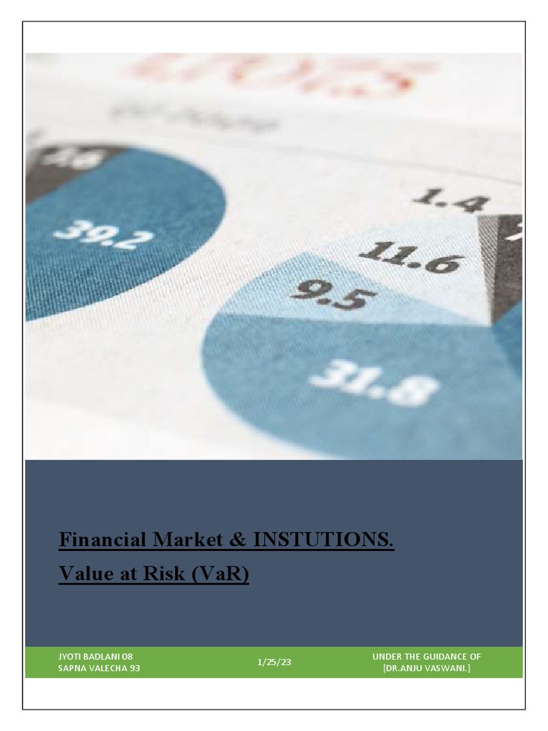 Value at Risk Report | PDF