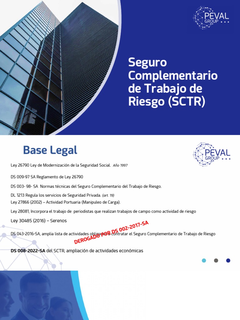 SCTR. Ultimas Modificaciones | PDF