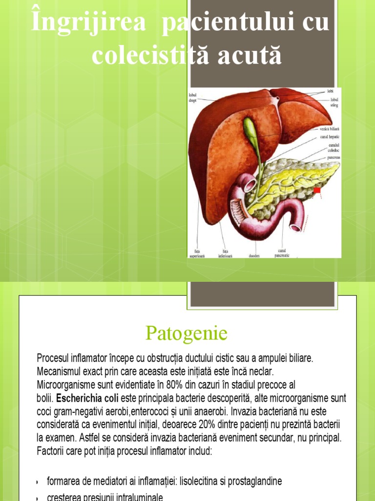 Colecistita Acuta | PDF