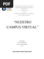 Tutorial Ingreso Al Campus Virtual, UCC Presencial | PDF