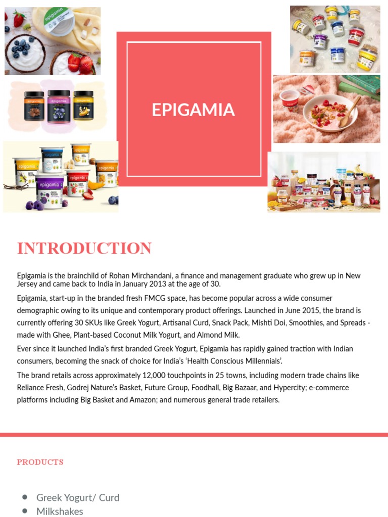 Epigamia PPT Updated | PDF