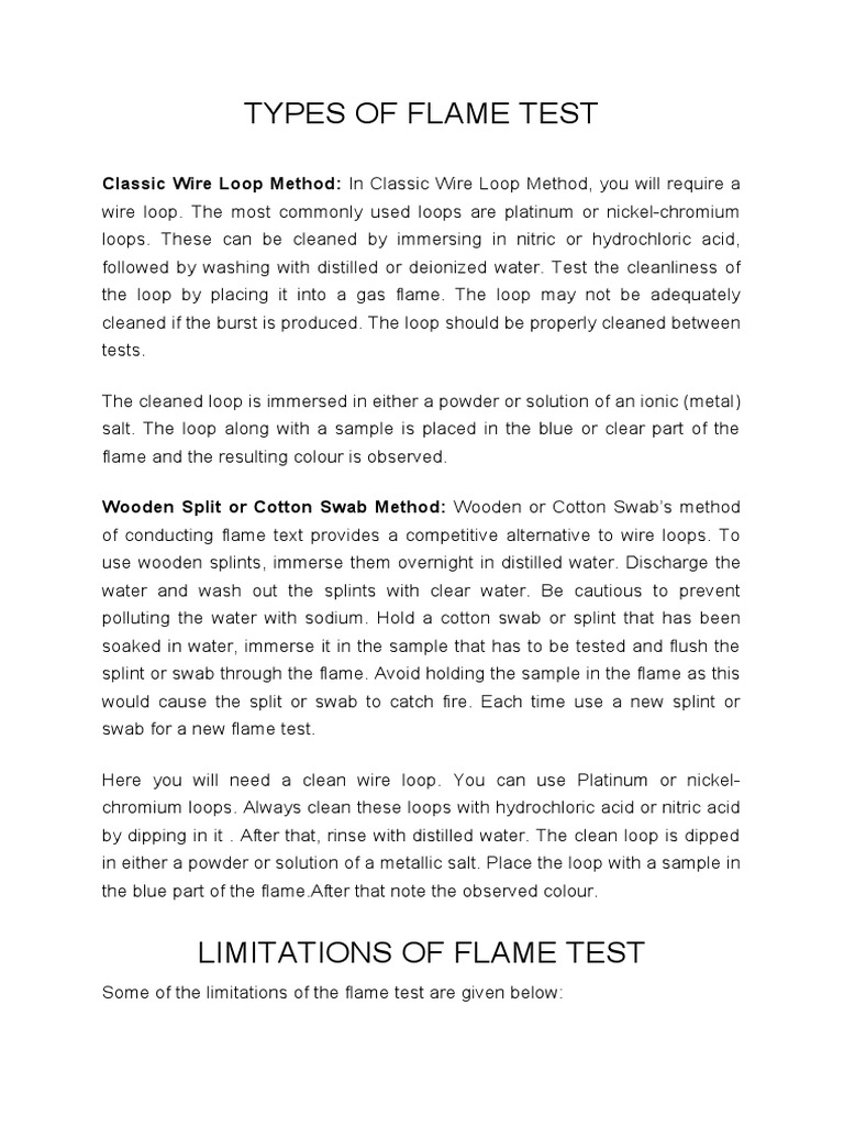 types-of-flame-test-pdf