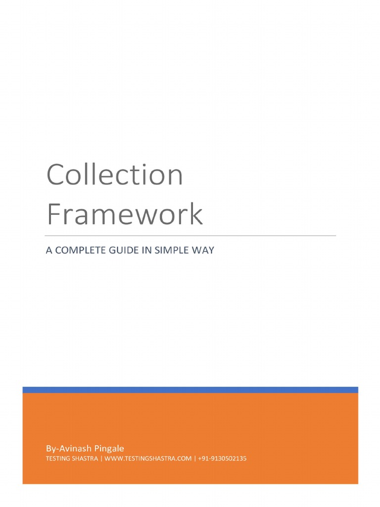 Collection Framework New | PDF