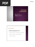 Dystocies Dynamiques Mecaniques | PDF | Accouchement | Utérus