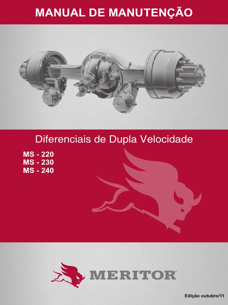 Manual Diferencial Meritor Dupla - Veloc | PDF