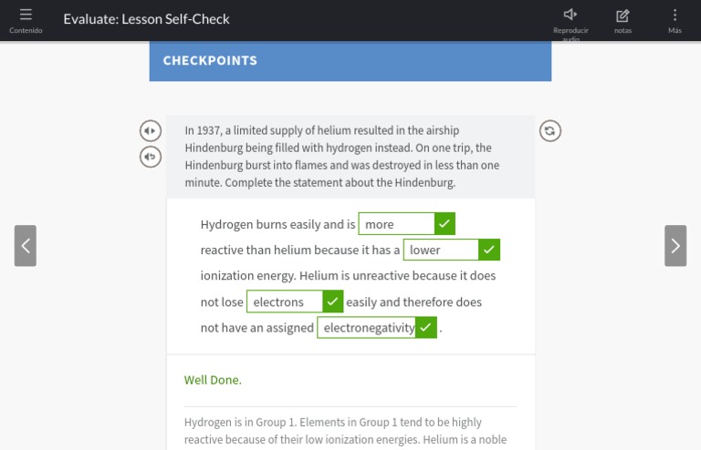 Lesson Self-Check Checkpoints - HMH-SC SciDmns 2 | PDF