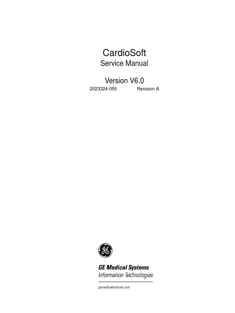2023324-055 A ENG SA CardioSoft | PDF | Windows 2000 | Computer Network