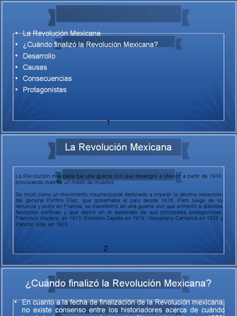 La Revolucion Mexicana | PDF | revolución mejicana | México