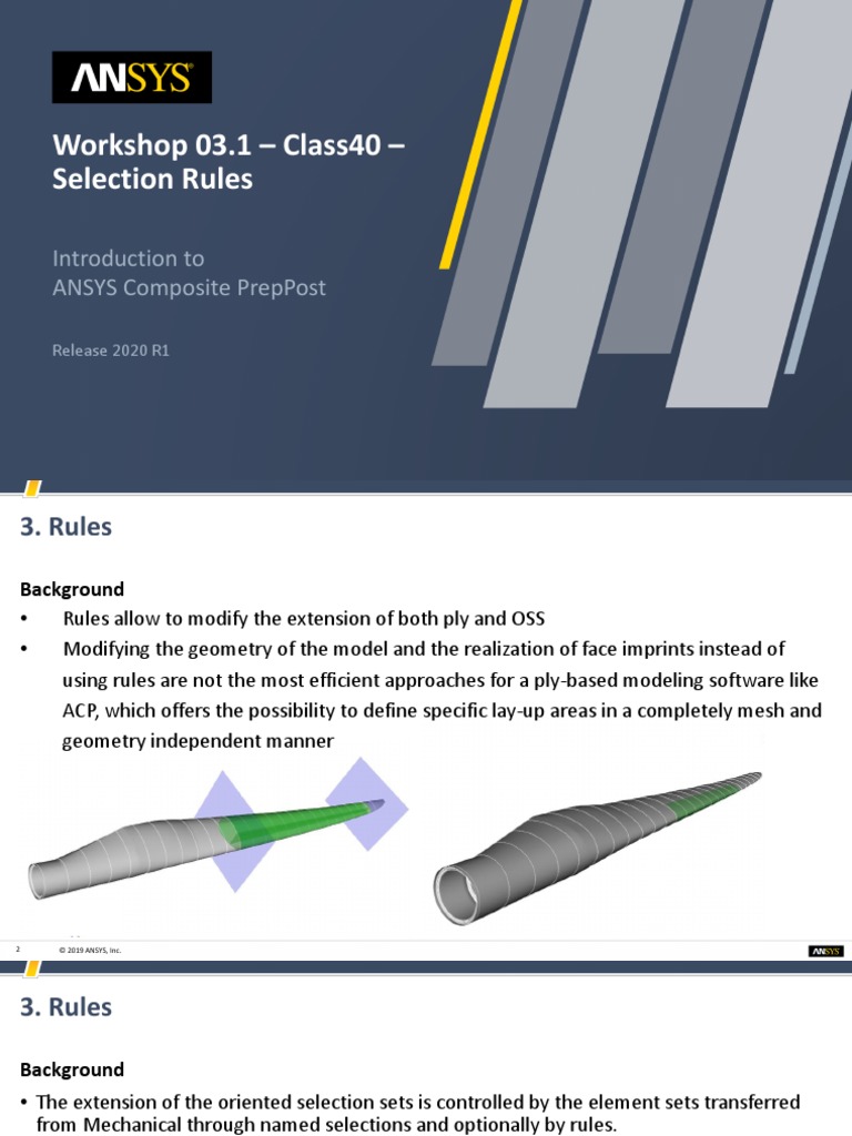 ACP Intro 2020R1 WS03.1 Rules | PDF | Microsoft Excel | Software Engineering