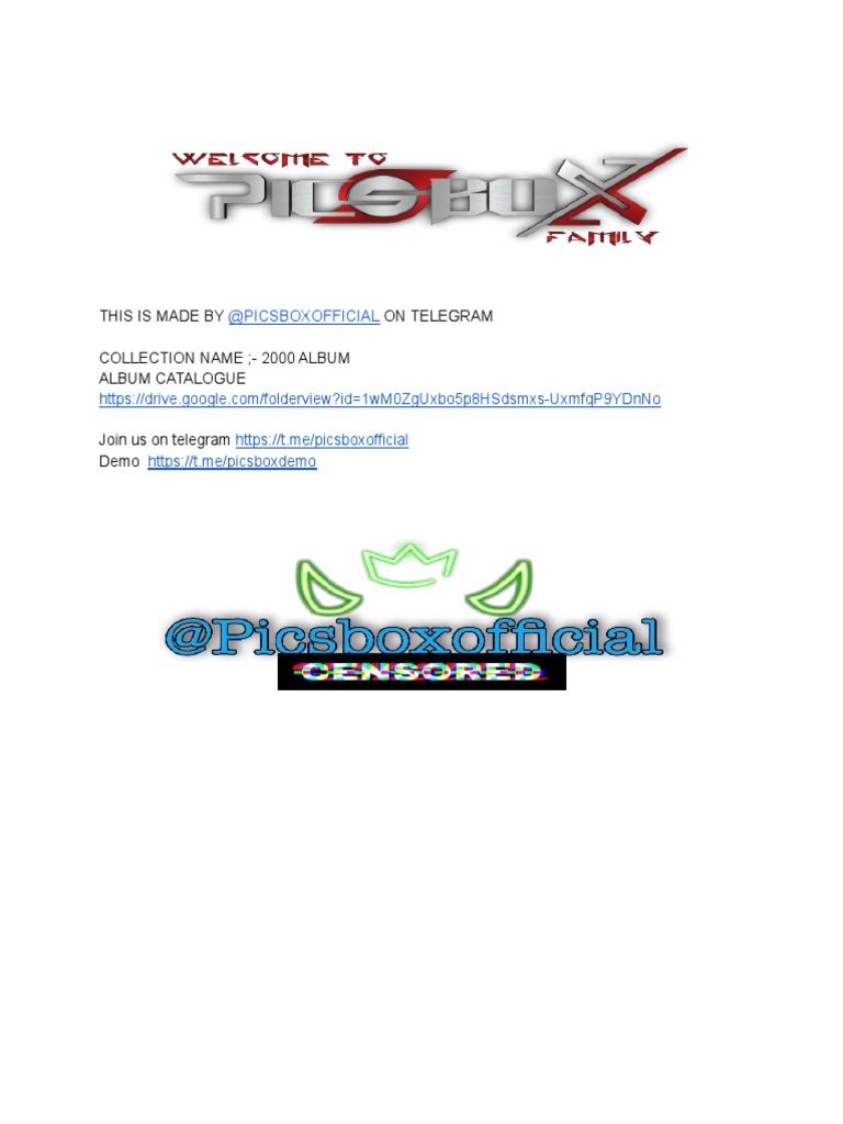 This Is Made by On Telegram Collection Name - 2000 Album Album ...