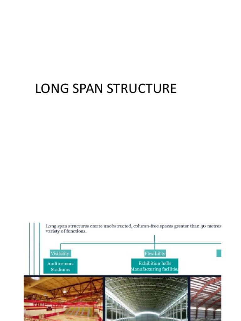 Applications of Long Span Structure | PDF