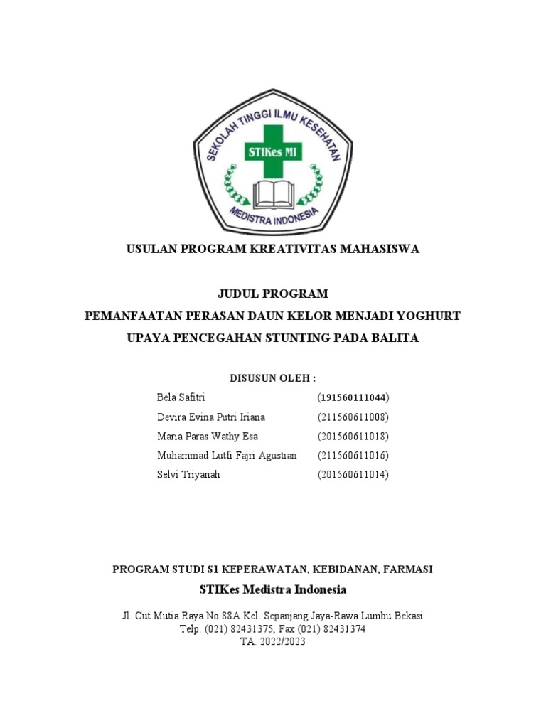 Pemanfaatan Perasan Daun Kelor | PDF