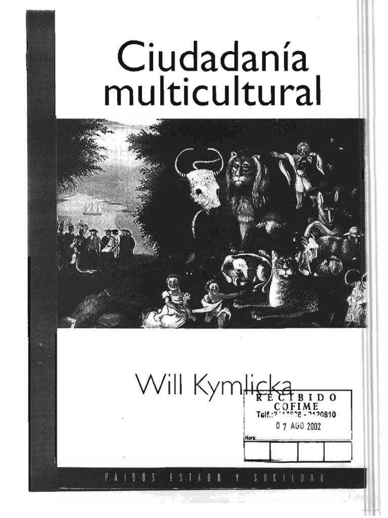Kymlica - 1996 - Ciudadania Multicultural | PDF