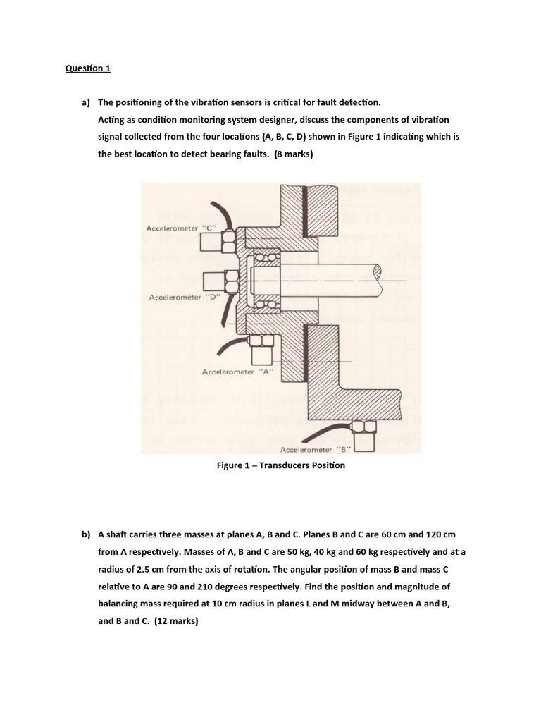 Vibration Monitoring and Analysis Questions | PDF | Electrical Engineering | Classical Mechanics