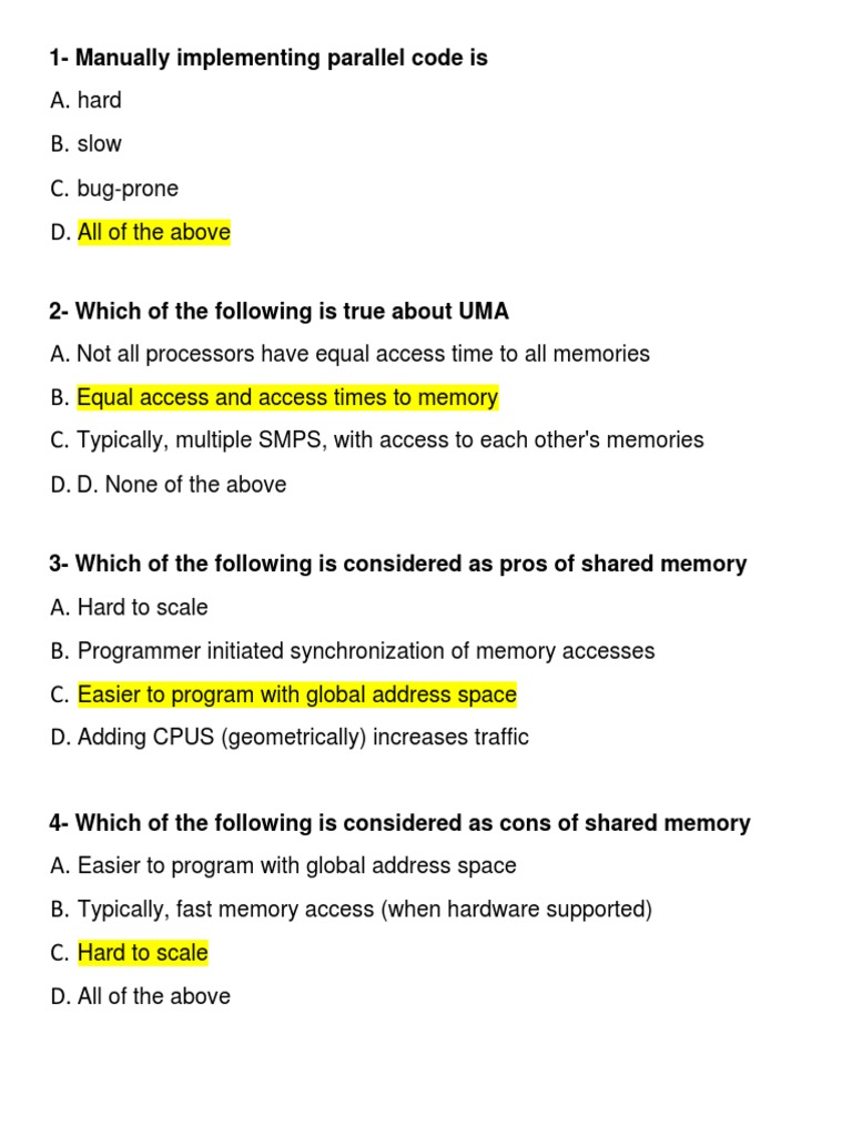Parallel Computing Concepts Guide | PDF | Parallel Computing | Central Processing Unit