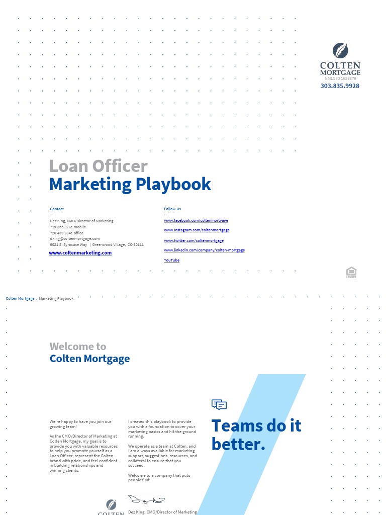LO Marketing Playbook | PDF