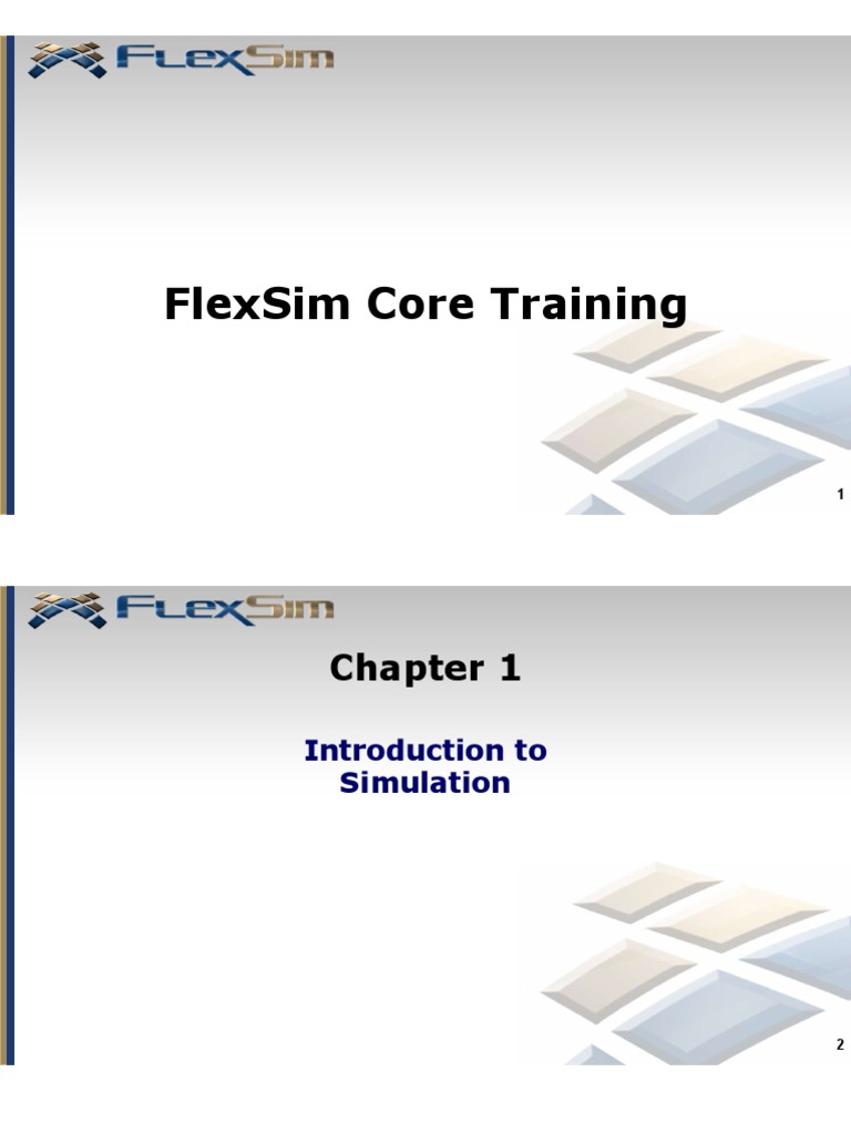 FlexSim Simulation Training Guide | PDF | Data Type | Object (Computer Science)