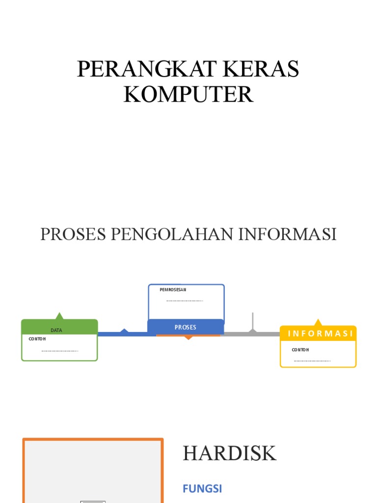 Lembar Kerja Siswa Perangkat Keras Komputer | PDF