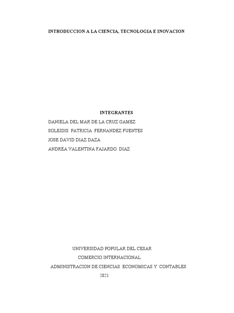 Introduccion A La Ciencia | PDF | Invención | Teoría