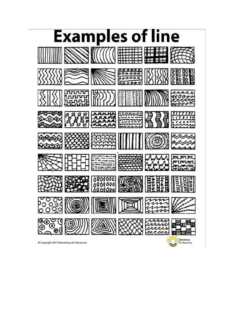 Examples of Elements of Art | PDF