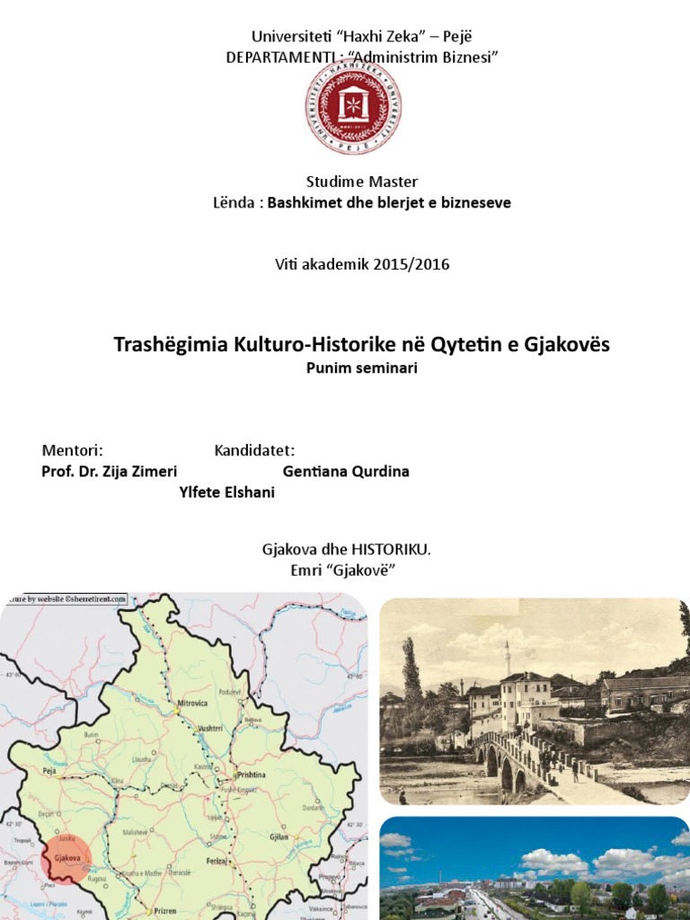 Gjakova | PDF